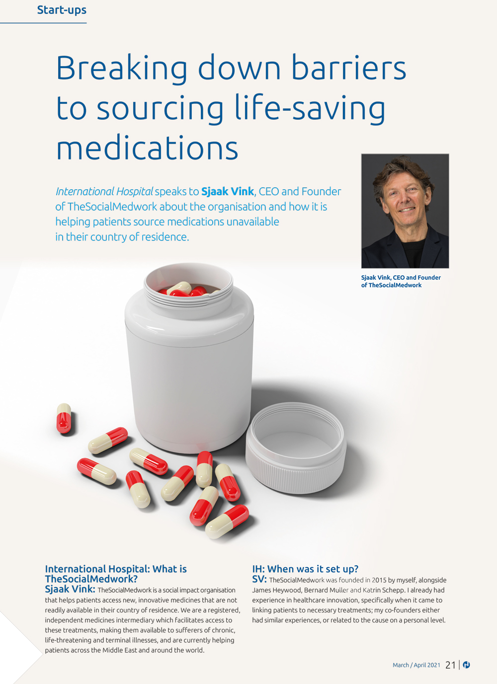 Breaking down barriers to sourcing life-saving medications ...